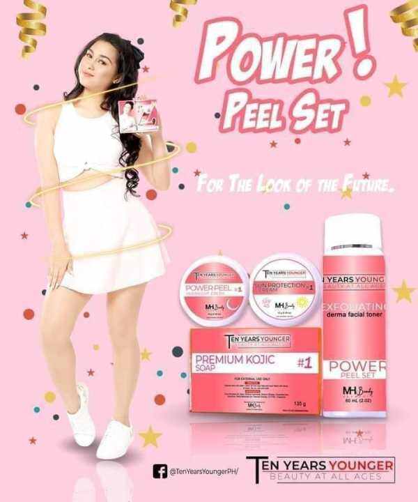 Ten Years Younger Power Peel Set #1, Rejuvenating Set For Serious Skin ...