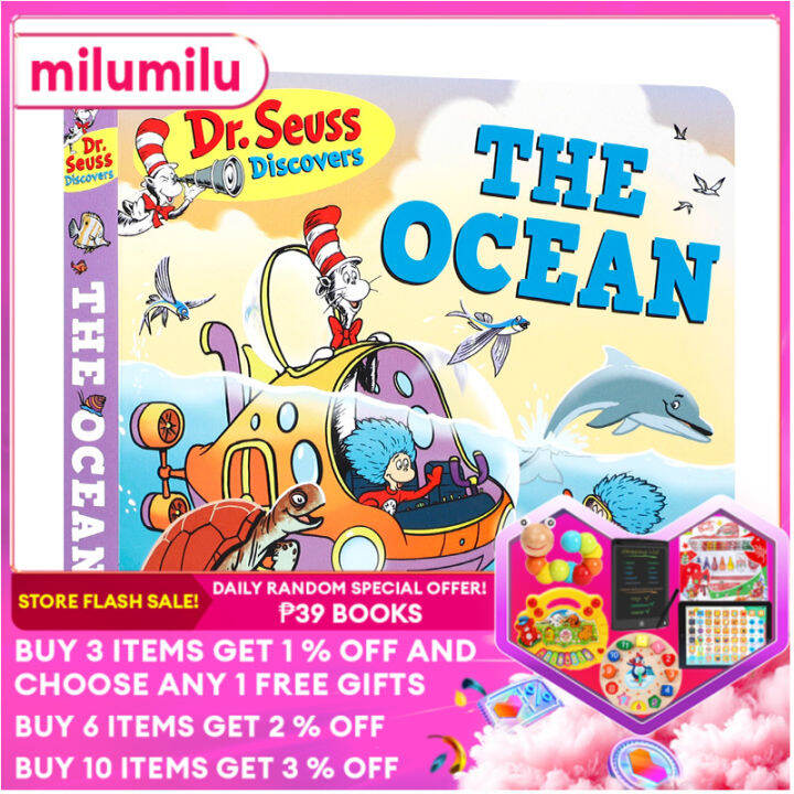 milu Dr Seuss Discovers The Ocean Picture Book | Lazada PH