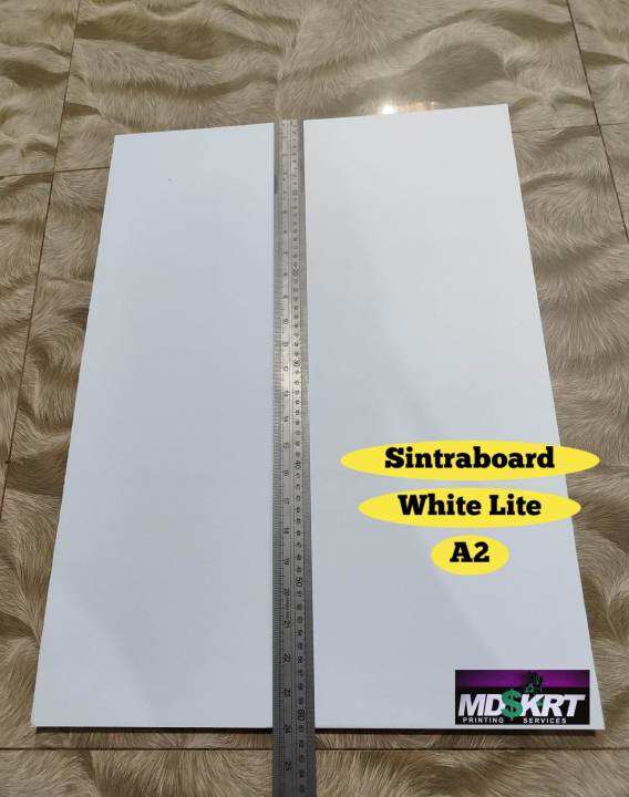 SINTRA BOARD A2 3MM LITE white 5PCS./SET | Lazada PH