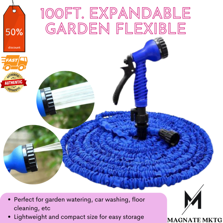 Original Magic Hose 30m 100ft Expandable Flexible Plastic Hose With ...