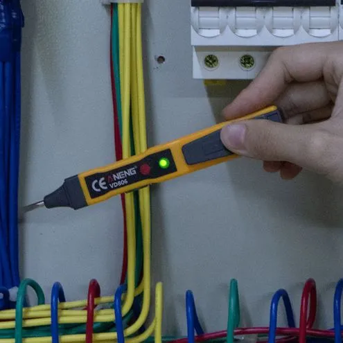 Electric indicator 90-1000V Non-Contact Socket Wall AC Power Outlet ...