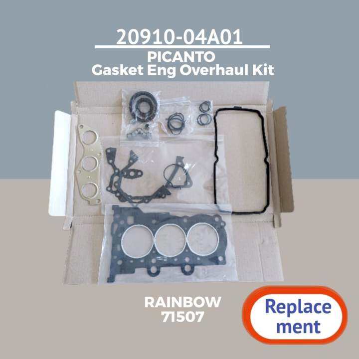 2091004A01 Gasket Eng. Overhauling Kit for KIA Picanto (1.0) (KAPPA ...
