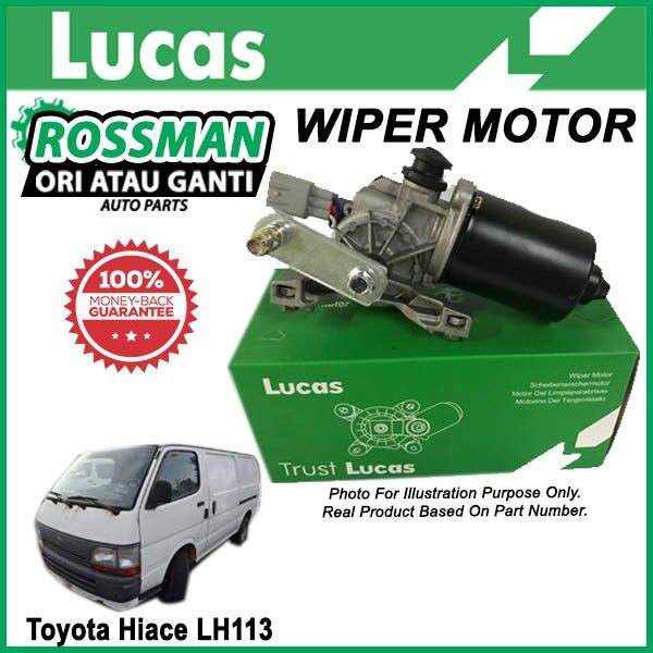 Toyota Hiace LH113 Original Lucas Wiper Motor | Lazada