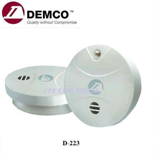 DEMCO D-223 Single Station Photoelectric Smoke Detector 9V battery ...