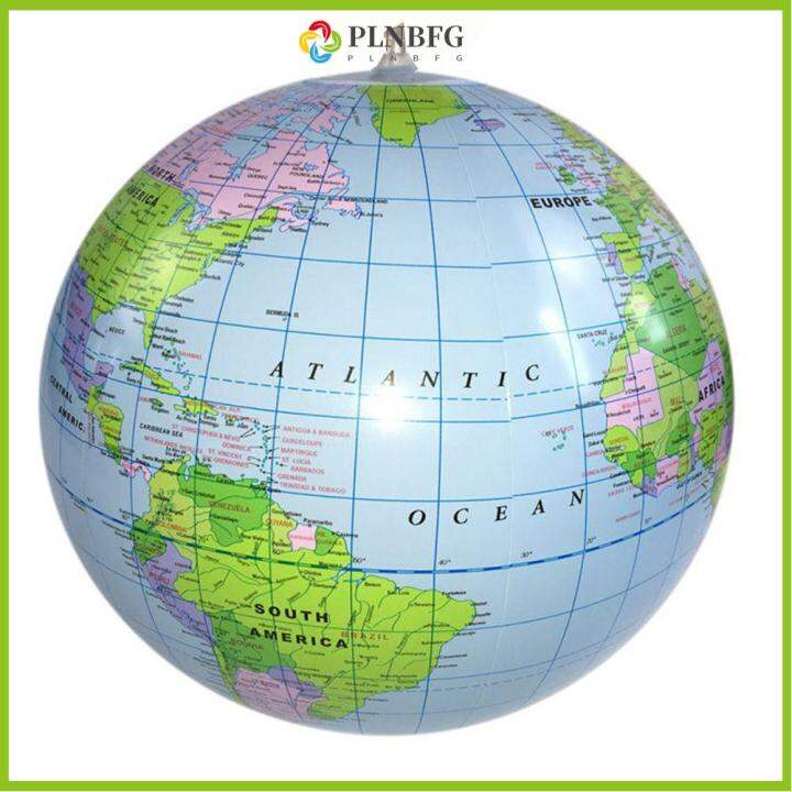PLNBFG 2Pcs Gifts Kids Learning Earth Ocean Inflated Ball Inflatable ...