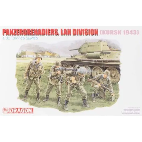 โมเดลประกอบ Dragon Model 1/35 DRA6159 PANZERGREMADIERS,LAH DIVISION ...