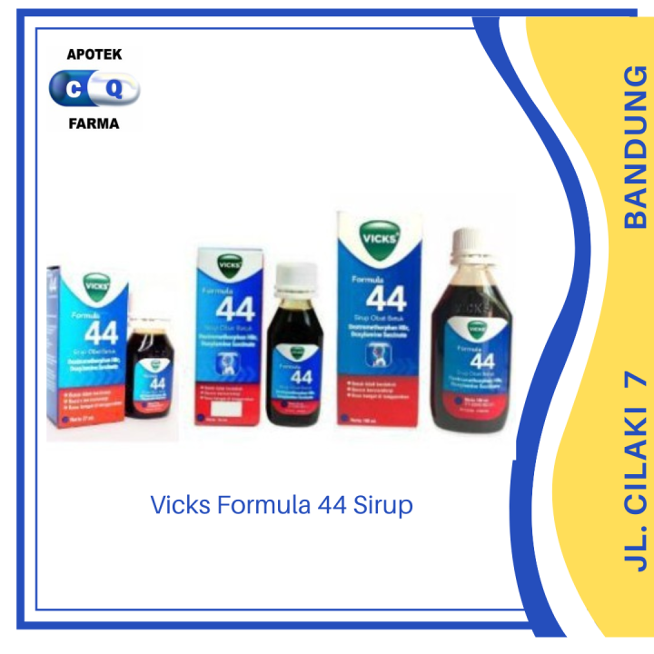 Vicks Formula 44 Obat Flu dan Batuk | Lazada Indonesia