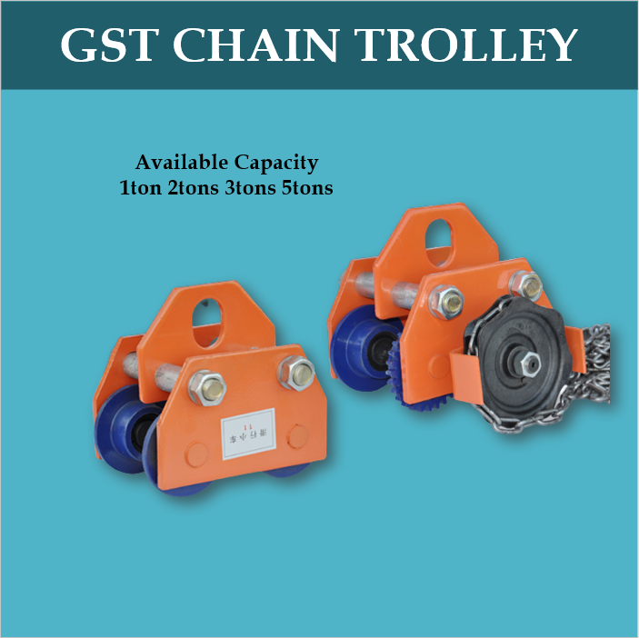 Mago Lifting Machinery III HEAVY DUTY CHEAP PRICE GEARED TROLLEY MANUAL ...