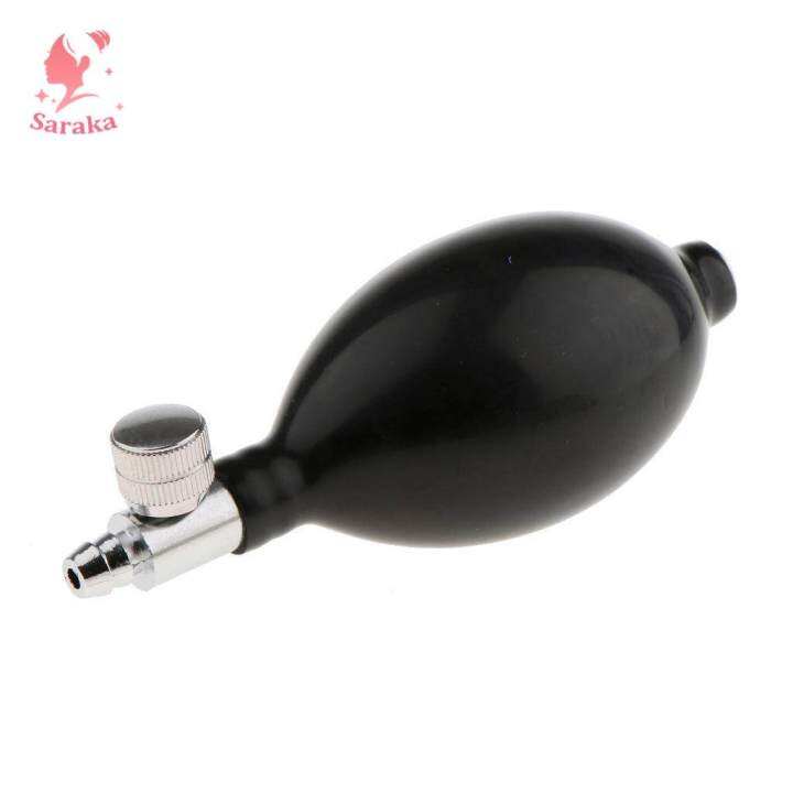 Saraka Black Inflation Bulb Air Pump Inflator Ball for Blood Pressure ...