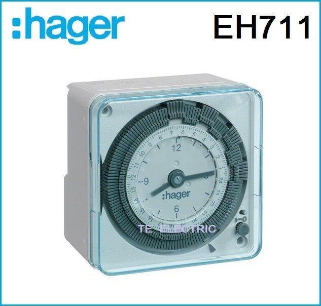 HAGER EH711 24HOURS TIMER HAGER ANALOGUE TIMER EH711 | Lazada