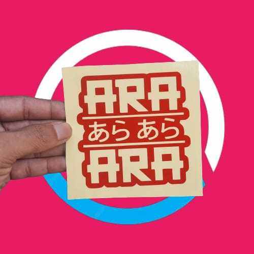 CUTTING STIKER KATA KATA ARA ARA JAPAN , STIKER VARIASI AKSESORIS MOTOR ...