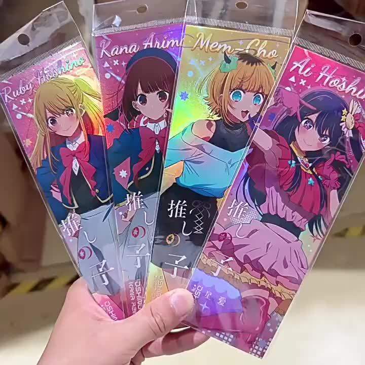4 Styles Oshi no Ko card Hoshino Ai Hoshino Ruby Arima Kana Mem Cho ...