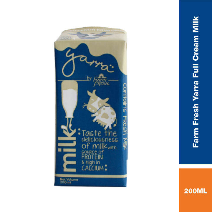 Farm Fresh UHT Yarra Full Cream Milk (200ML) | Lazada