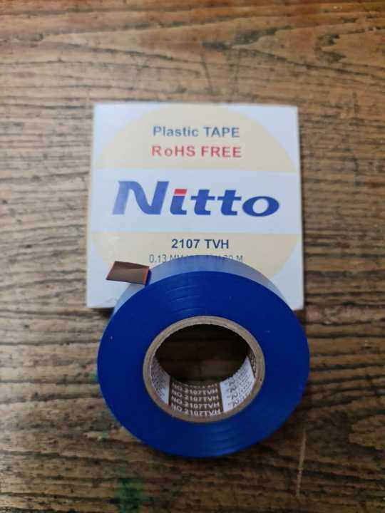 Nitto Isolasi isolasi Selotip Nitto Kabel Warna Merah Biru Unggu Orange ...