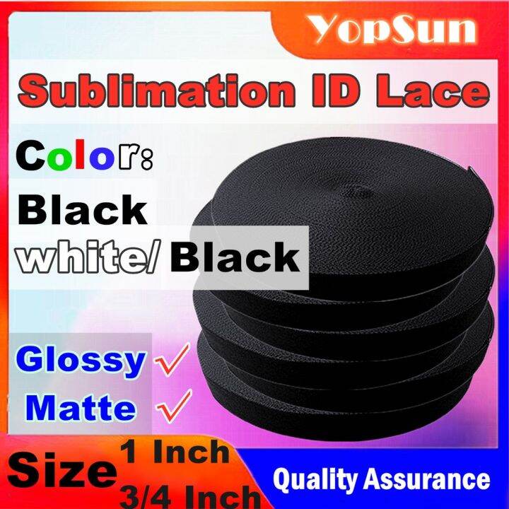 Glossy/Matte ID Lace Sublimation ID Lace Roll 1 and 3/4 Inch | Lazada PH