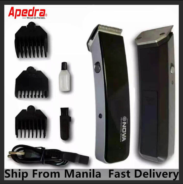 Rechargeable Hair Cut Trimmer (Black) | Lazada PH