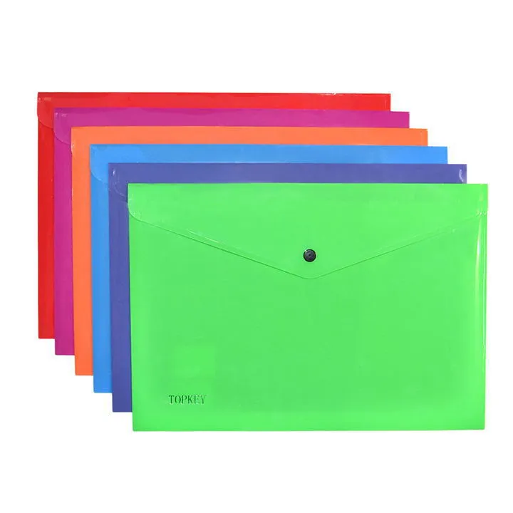 A4 Color Office File Holder Business File Consolidation Documentary Box ...