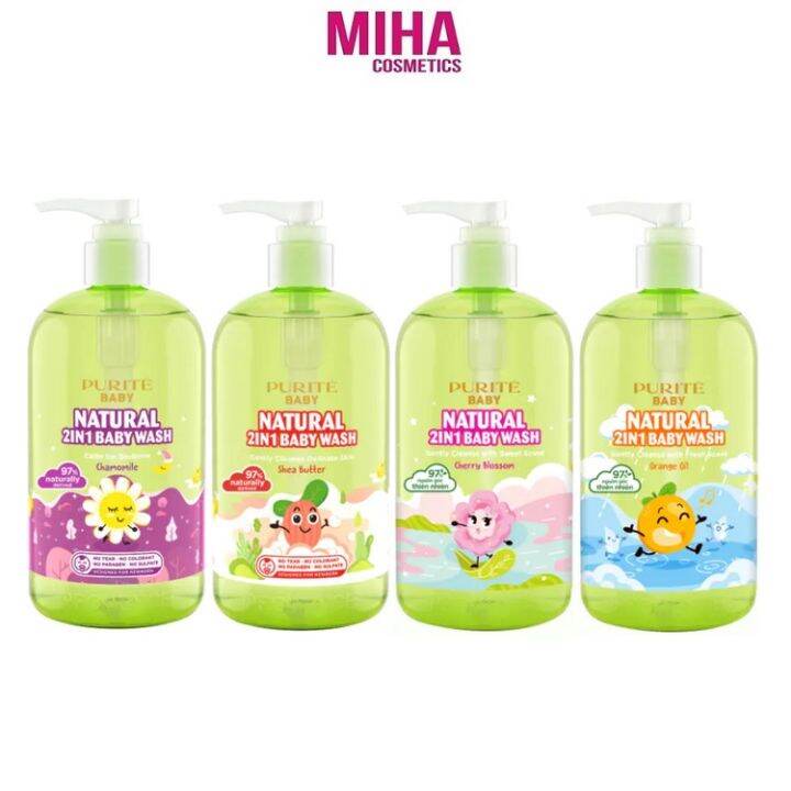 Sữa Tắm Gội Cho Bé PURITE BABY 500ml | Lazada.vn