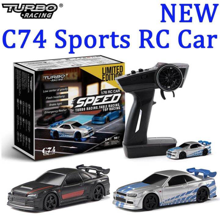 Turbo Racing 1:76 C74 Sports RC Car Limited Edition & Classic Edition ...