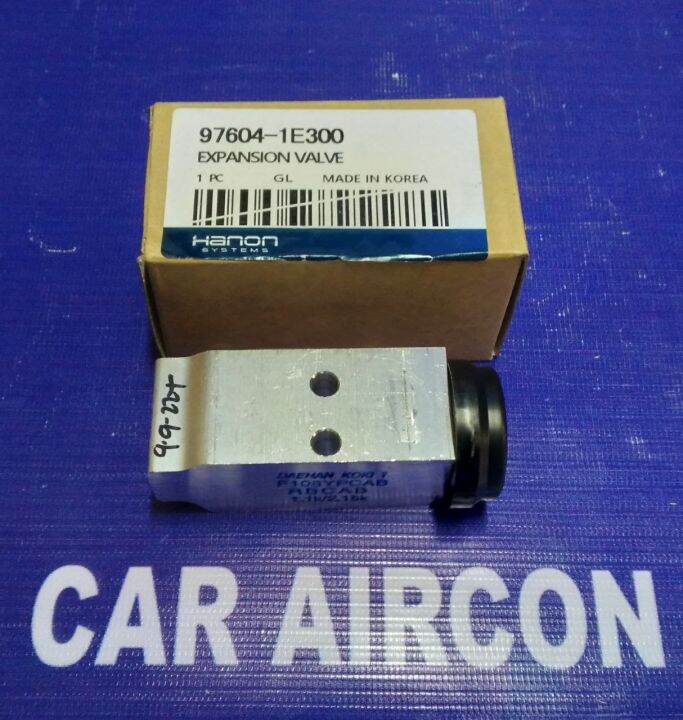 HYUNDAI ACCENT car aircon expansion valve HANON ORIGINAL 97604-1E300 ...