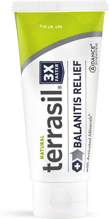 Aidance Terrasil Balanitis Relief - Patented All-Natural, Gentle ...