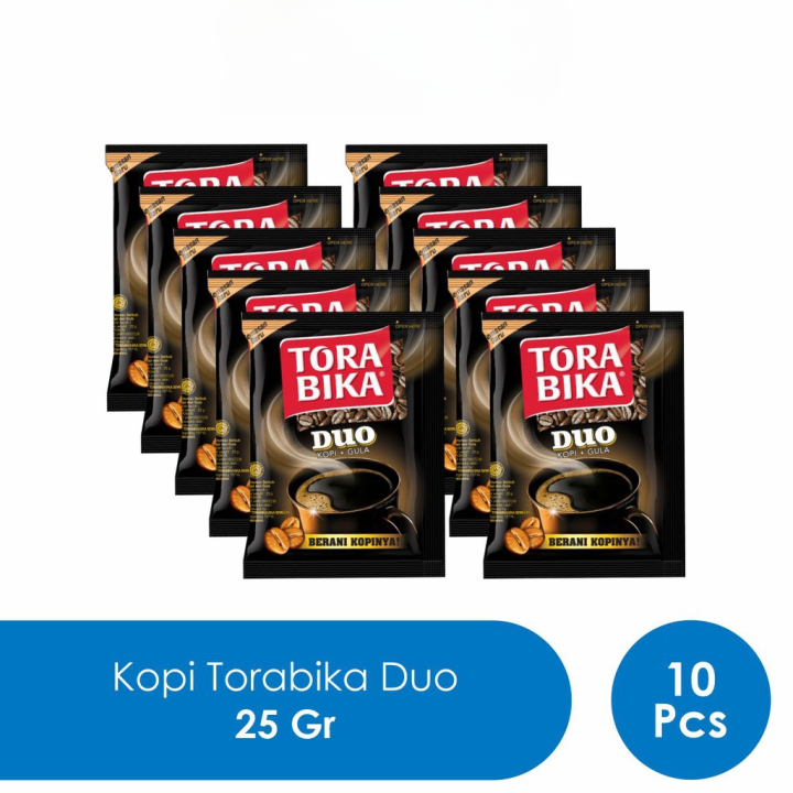 Kopi Torabika Duo isi 10 Sachet kopi + gula | Lazada Indonesia