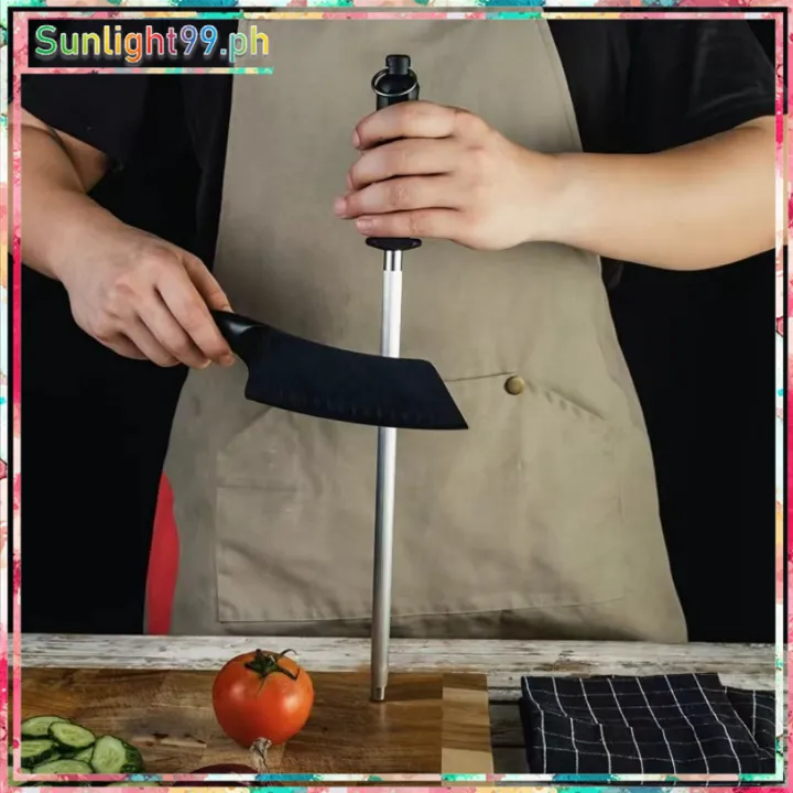 Kitchen carbon steel sharpening rod knife/honing knife/scissors,knife ...