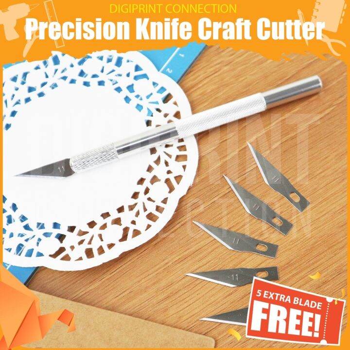 KE . hsalax284ww8 Precision Knife Craft Cutter Blade with FREE 5 EXTRA ...