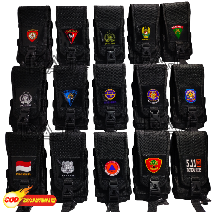 SARUNG HP TACTICAL MACAM MACAM LOGO 2 SLOT 7 INCH | Lazada Indonesia