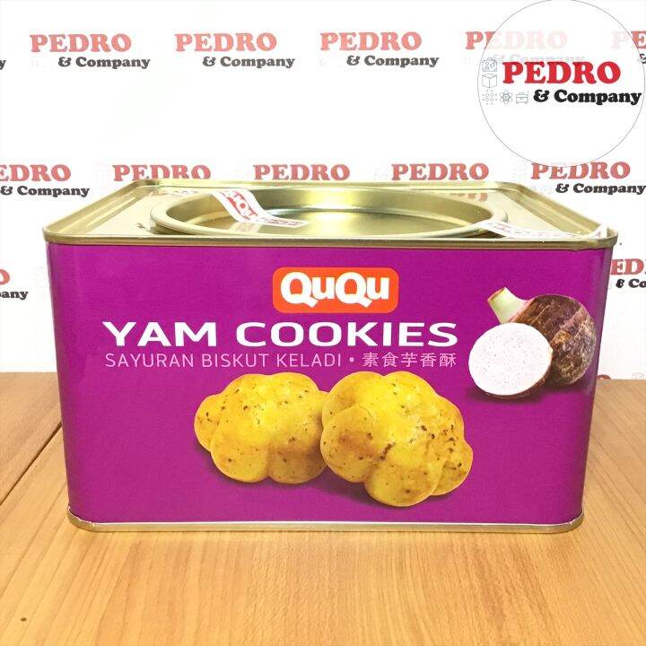 Ququ yam cookies sayuran biskuit keladi 700 gram - biskuit talas kalen ...