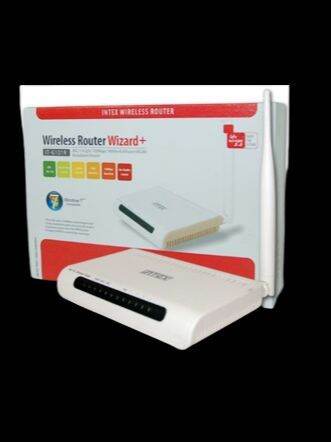 Intex IT-G101R Wireless Router Wizard+ Broadband Router fast internet ...