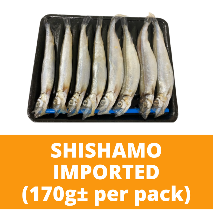 Shishamo Imported 7/8 pcs (170g +/-) 多春鱼 Sung Tao Frozen Seafood ...