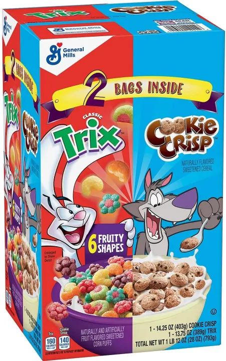 Trix Cookie Crisp Cereal Combo Pack 28oz | Lazada PH