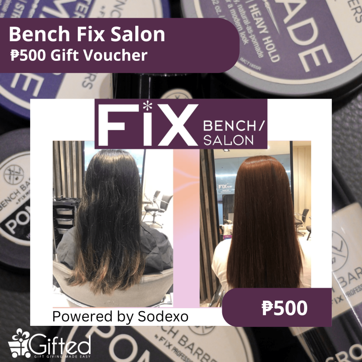 Bench Fix Salon PHP 500 Gift Voucher | Lazada PH