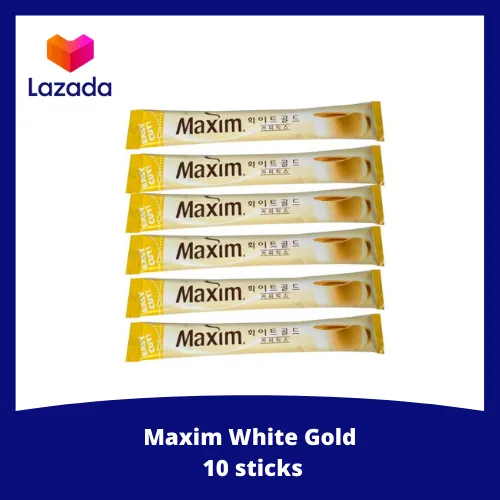 Maxim White Gold Coffee Mix 10 sticks | Lazada PH