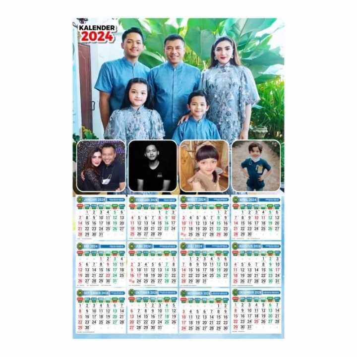 KALENDER CUSTOM KELUARGA/KALENDER KELUARGA ANANG HERMANSYAH/KALENDER ...