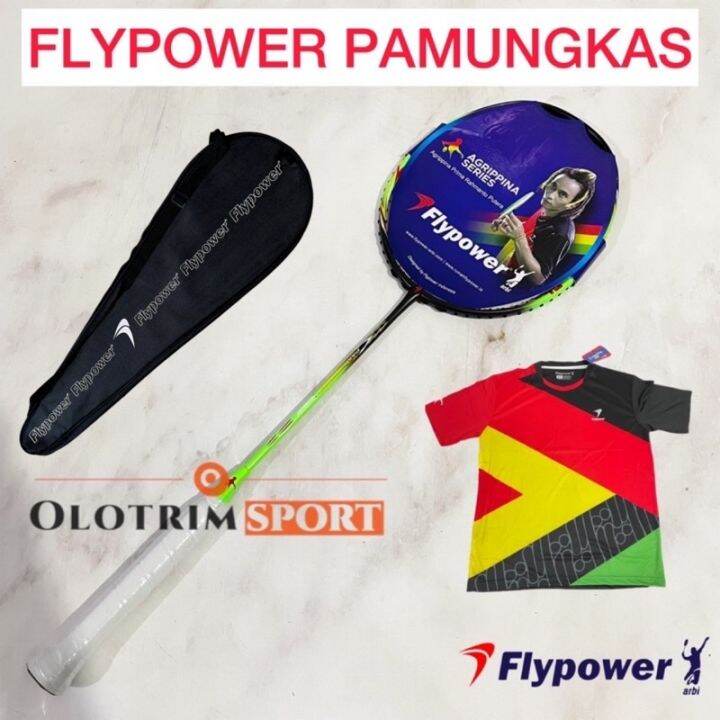 Raket Badminton FLYPOWER PAMUNGKAS AGRIPINA LIMITED SPECIAL EDITION Original | Lazada Indonesia