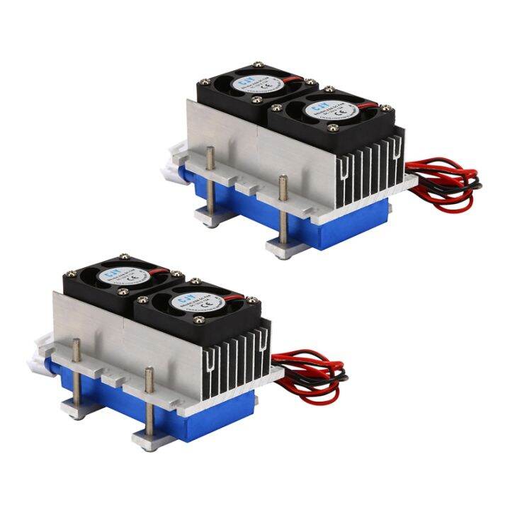 2X 144W Thermoelectric Peltier Refrigeration Cooler 12V Semiconductor ...