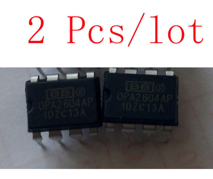 2 Pcs/lot OPA2604AP Dual Op Amp Upgrade DIP-8 Chip | Lazada PH