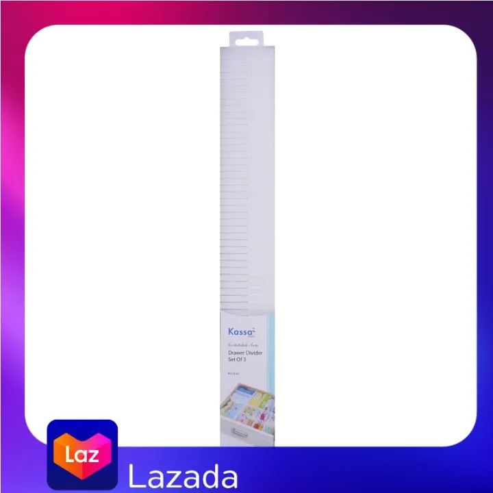 โปรสุดคุ้ม KASSA HOME ที่แบ่งช่องในลิ้นชัก Flex รุ่น PB8288 ขนาด 60 x 8 ...