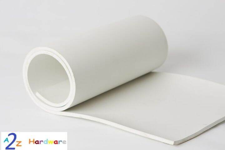 White Neoprene Rubber Sheet - Size : 1.5mm THK x 1220mm x 10mtr (Food ...