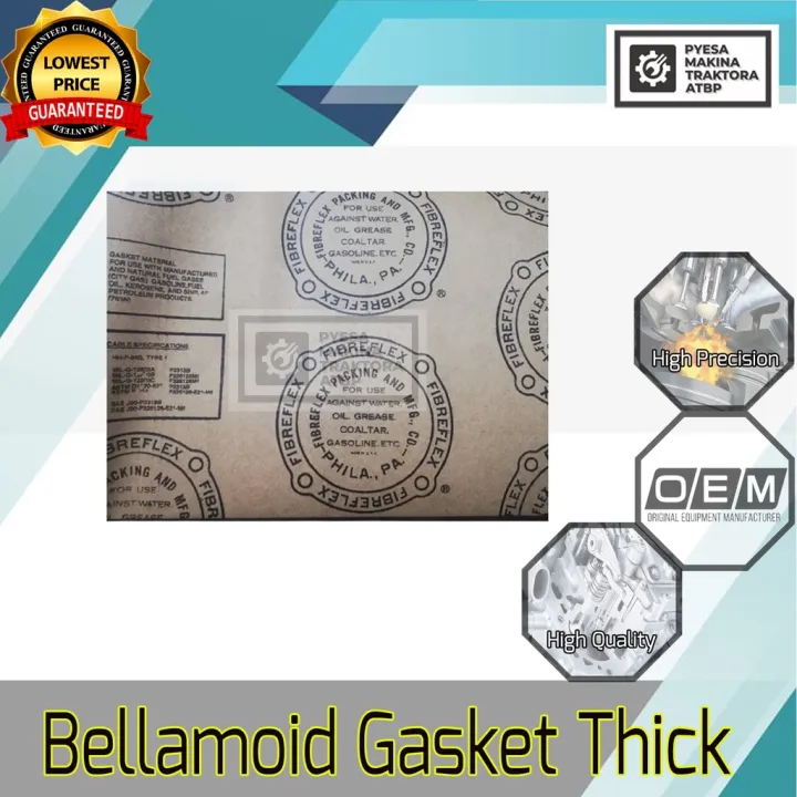 Bellamoid / Villamoid / Vellumoid Gasket Thick 1x3 ft 1/32 inch | Lazada PH