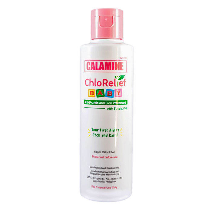 CHLORELIEF Baby Calamine Anti-Pruritic and Skin Protectant with ...