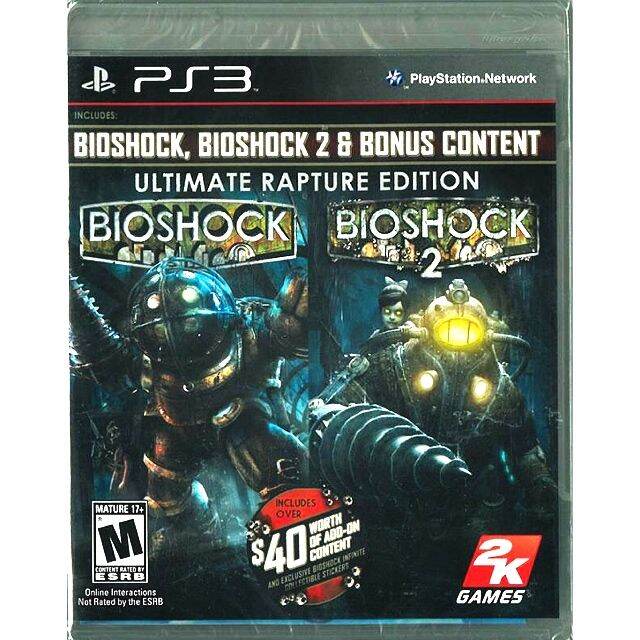 PS3 BioShock Ultimate Rapture Edition {Zone 3 / Asia / English ...