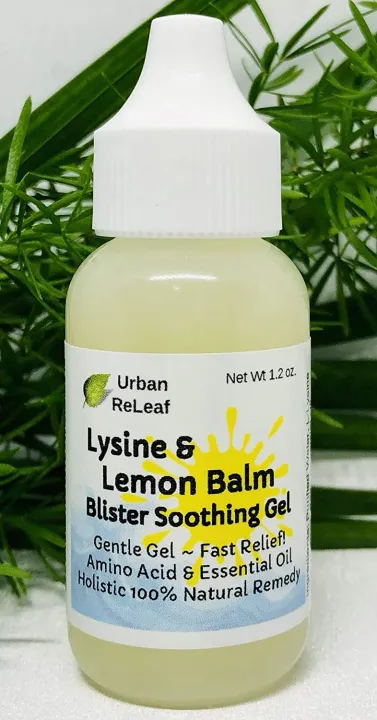 Urban Releaf Lysine And Lemon Balm Blister Soothing Gel For Cold Sores