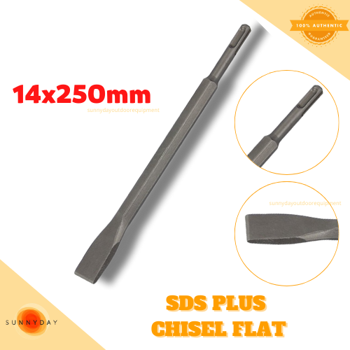 SDS Plus Chisel 14x250mm (Flat) 100% ORIGINAL / AUTHENTIC | Lazada PH