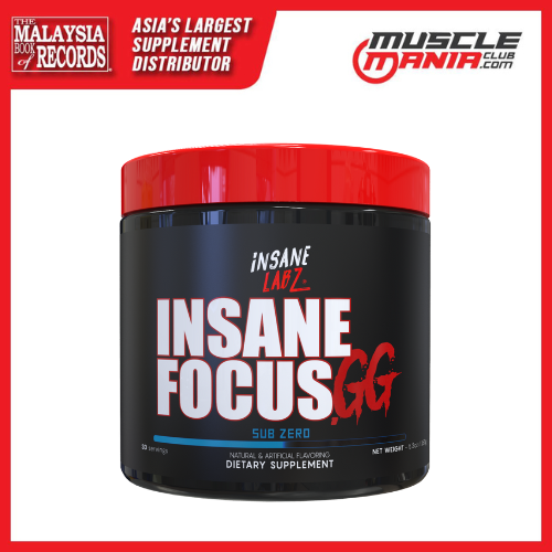 Insane Focus.GG (30 servings) Nootropic Brain Supplement Energy Booster ...