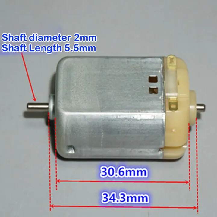 Mabuchi 280มอเตอร์ Dc 3V 3.7 6V 9V ความเร็วสูง25000Rpm Fc-280sa แปรง ...