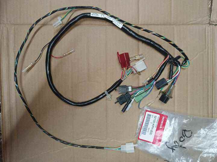 GENUINE BODY WIRE HARNESS FOR HONDA WAVE 125 S 1ST GEN/ 2ND GEN 2003/2004 32100-KPH-900 32100 ...