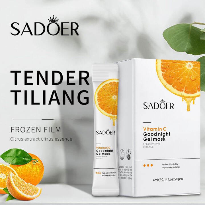 SADOER Vitamin C Good Night Frozen Film 4ml * 20 tablets Moisturizing ...